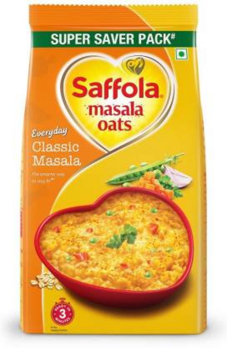 Saffola Classic Masala Oats (500 g, Pouch) – Offer World